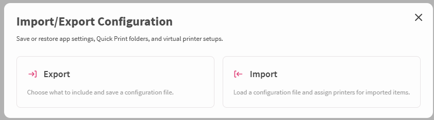 Exportation et importation de fichiers de configuration SPU – Soins ...