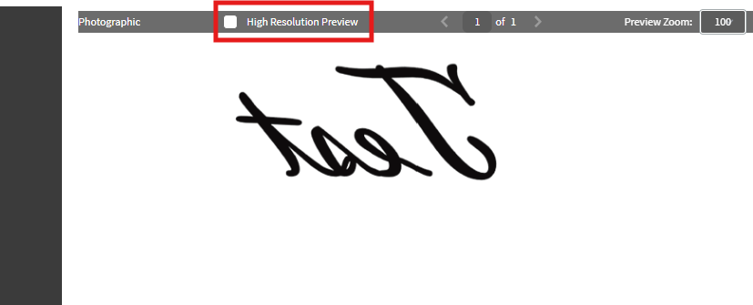 Utilisation de l'Aperçu Haute Résolution dans Sawgrass Print Utility ...